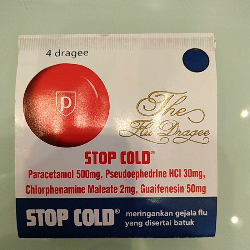 Jual stop cold per strip 4 tablet | Shopee Indonesia