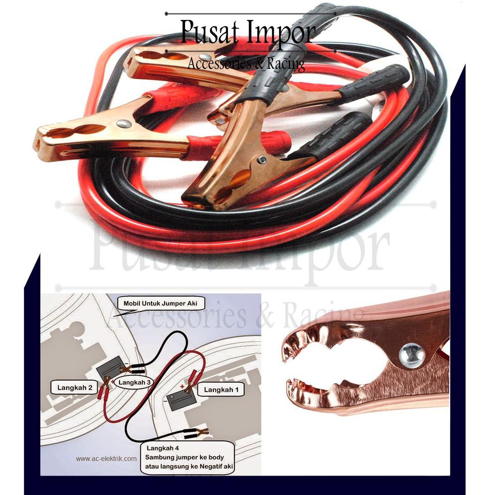 Jual Kabel Jumper Aki Mobil - Car Emergency Battery Accu Cable Jumper ...