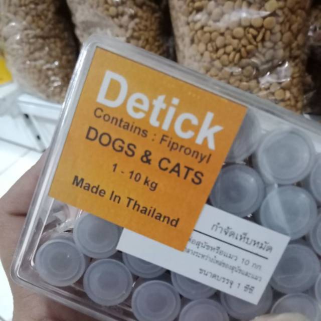 Jual Detick obat kutu tetes anjing kucing detik 1-10 kg | Shopee Indonesia