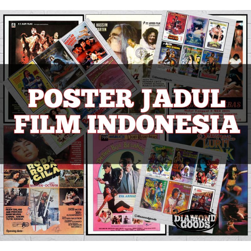 Jual poster aesthetic / wall art poster film jadul indonesia v2 | Shopee Indonesia