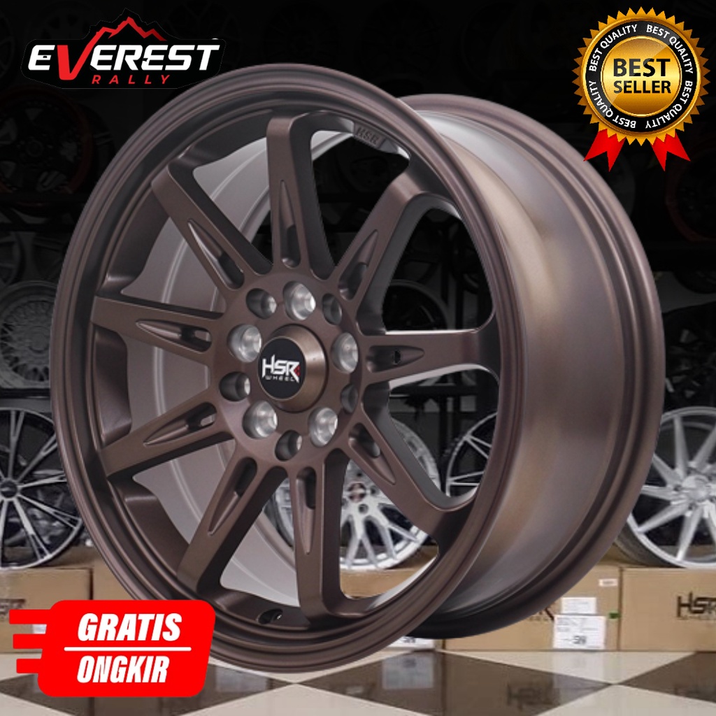 Jual Velg Mobil Ring 16 HSR Wheel 5x100 dan 5x114,3 TIKALA 9004 Lebar 7 NEW | Shopee Indonesia