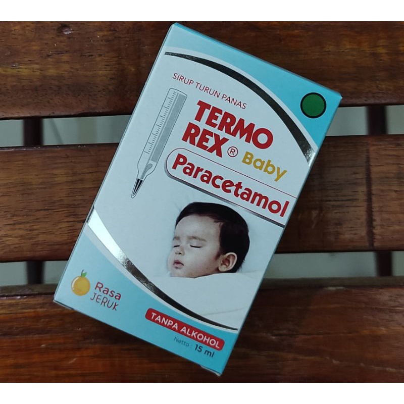Jual Termorex Drop Obat Penurun Demam Bayi / Paracetamol 60 Mg | Shopee ...