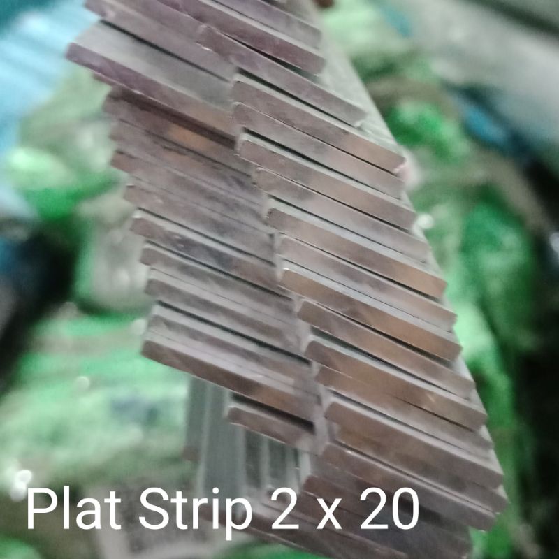 Jual Plat Strip Aluminium 2mm x 20mm x 500mm / strip alumunium | Shopee Indonesia