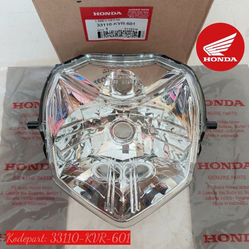 Jual 33110-KVR-601 lampu depan Reflektor head light head lamp revo lama ...