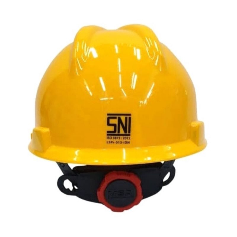 Jual Helm proyek MSA SNI lokal sarangan fastrack (kuning) murah meriah ...