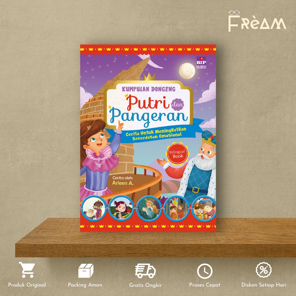 Jual Buku Anak Kumpulan Dongeng Putri dan Pangeran by Arleen A. | Shopee Indonesia