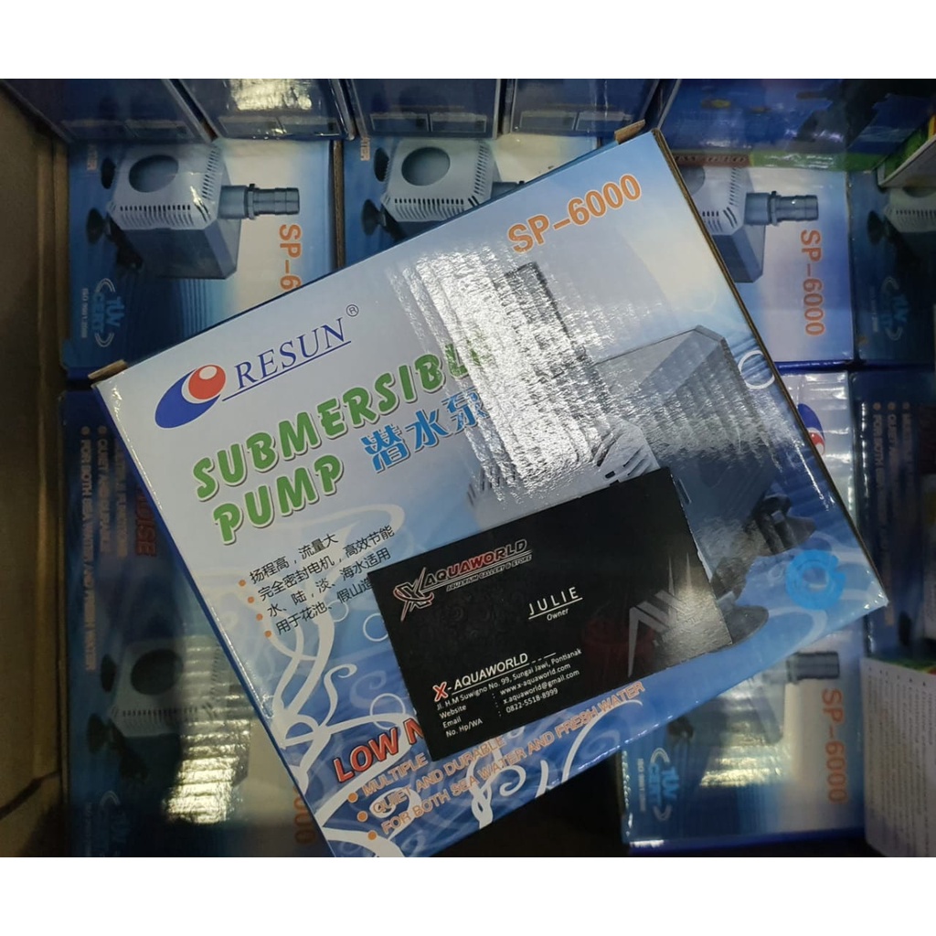 Jual RESUN - Pompa Kolam - Sp - 6000 - 2800 L/H 40watt | Shopee Indonesia