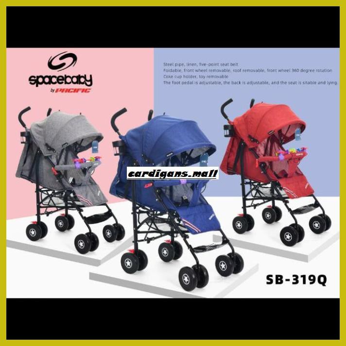 Jual Bayi Stroller Stroller Space Baby Pacific Sb-319Q Cinta-Elvi ...