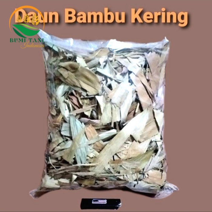 Jual Humus Daun Bambu Kering Cacahan Campuran Media Tanam Daun Bambu ...