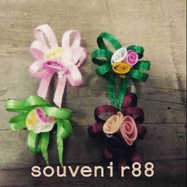 Jual Bunga rangkai satin B3K | Shopee Indonesia