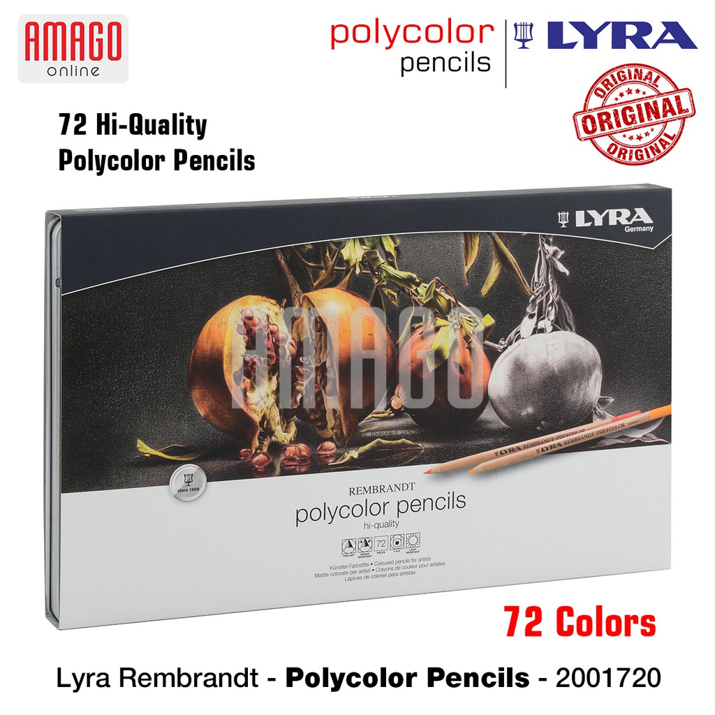Jual LYRA Rembrandt Polycolor Pencils - Pensil Warna - 72 pcs ...