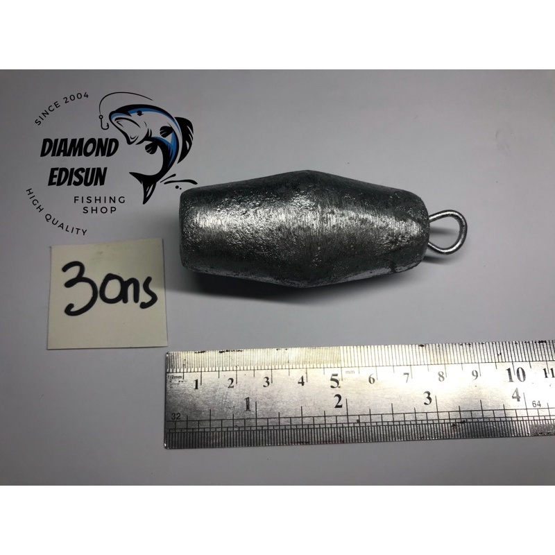 Jual ukuran 3ons Timah cor / Timah nelayan / Timah pancing MURAH ...