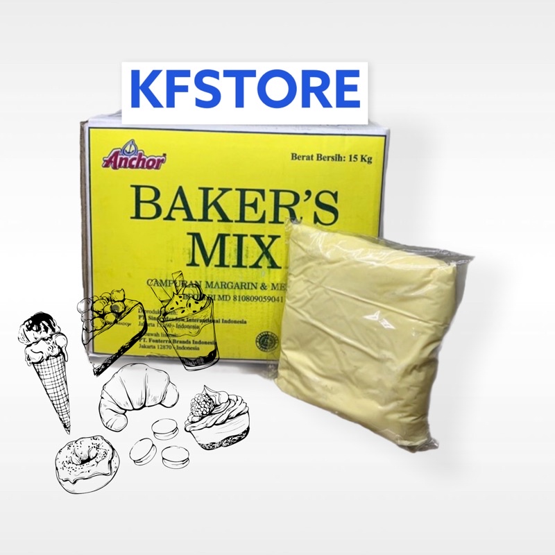 Jual Bakers Mix Anchor (Per 100gr) | Shopee Indonesia