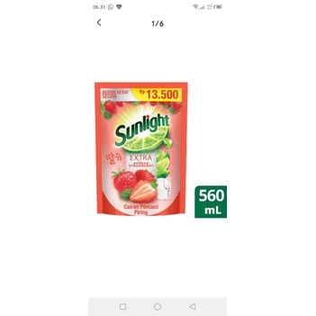 Jual Sunlight Cair Korean Stawberry | Shopee Indonesia