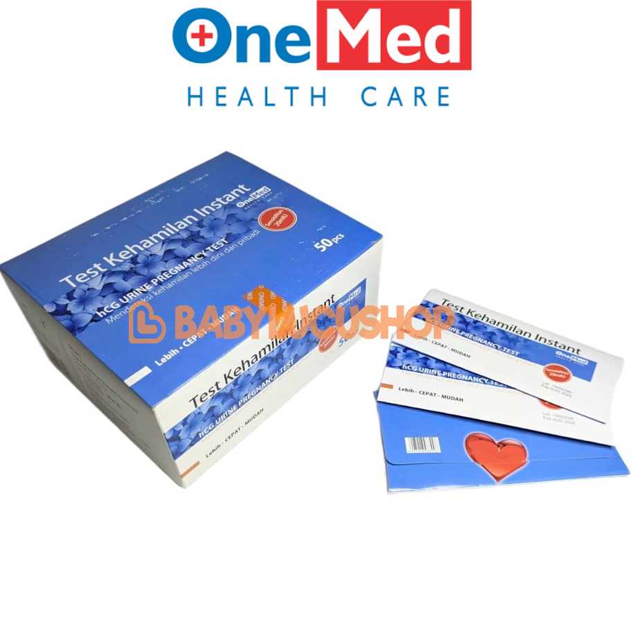 Jual OneMed Alat Test Kehamilan Instan l Test Pack 1 Strip One Med ...
