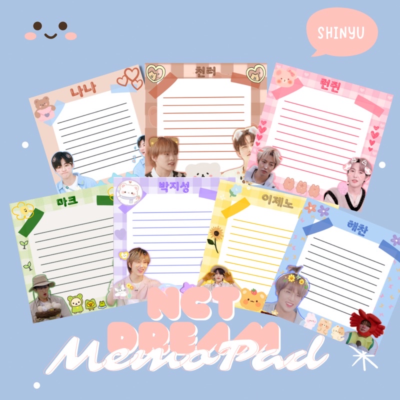 Jual NCT DREAM DECO MEMOPAD | Shopee Indonesia
