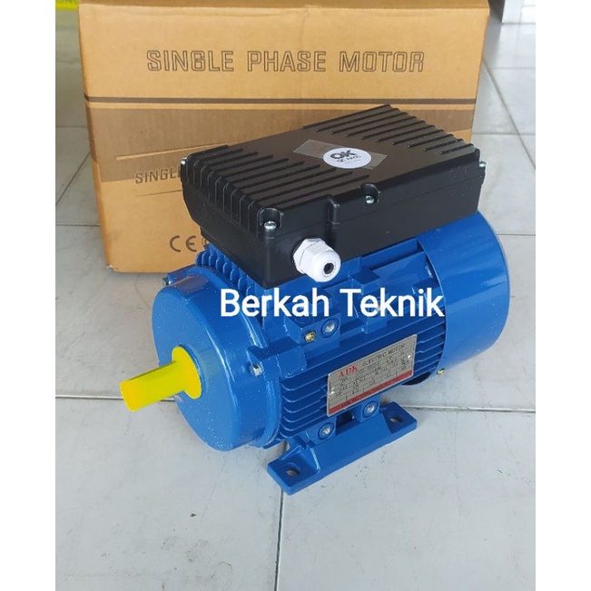 Jual Dinamo Elektro Motor ADK 1 HP 1400 Rpm 1 Phase | Shopee Indonesia