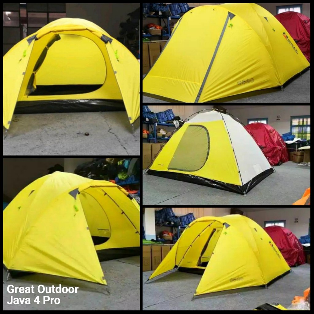 Jual TENDA GREAT OUTDOOR GO JAVA 4 PRO | CAMPING DOME GO NSM 4.0 | Shopee Indonesia