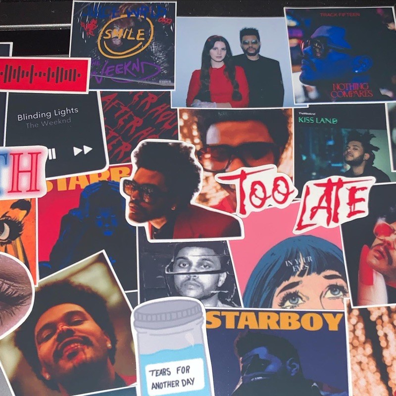 Jual the weeknd stickers | Shopee Indonesia