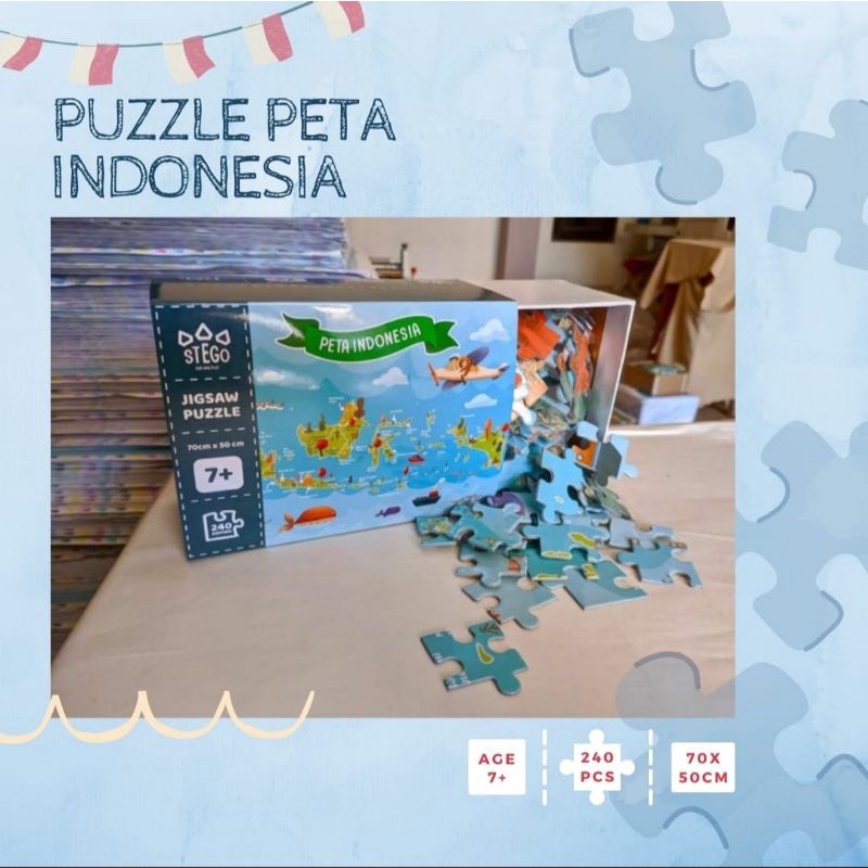 Jual Puzzle Peta Indonesia | Shopee Indonesia
