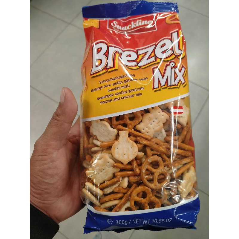 Jual gunz snackline mini brezel mix 300gr | Shopee Indonesia