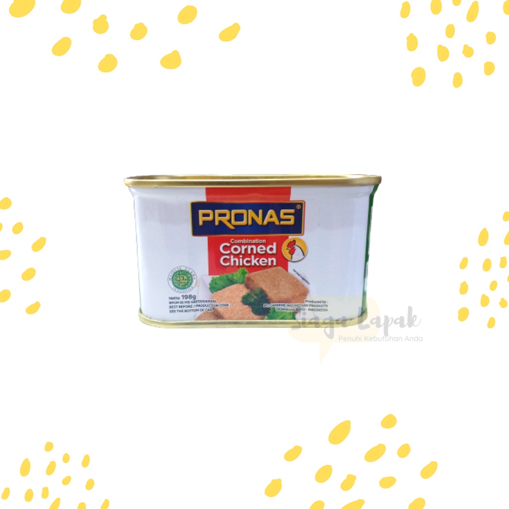 Jual Pronas Kornet Ayam 198gr Corned Chicken Can [BELIB ANYAK LEBIH ...