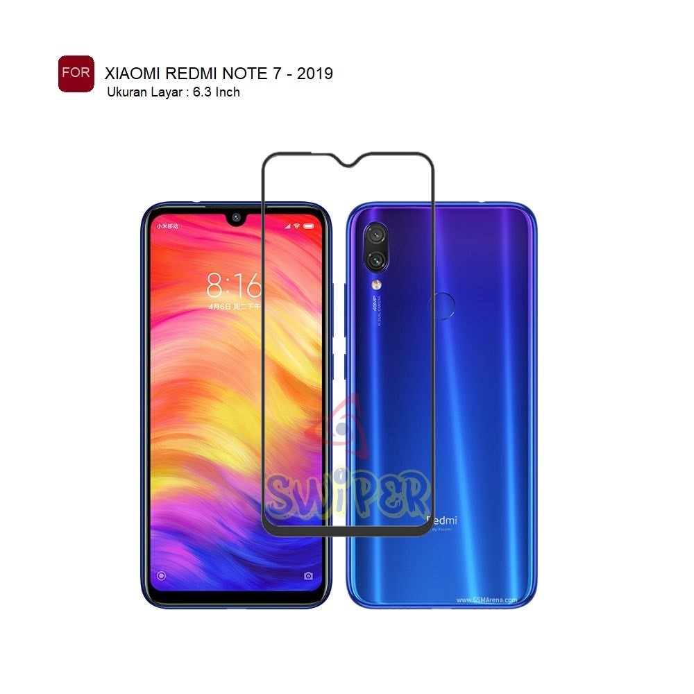 Jual Tempered Glass 5D 9D REDMI NOTE 7 | NOTE 8 | NOTE 8 (2021) Anti Gores Full Cover Full Glue ...