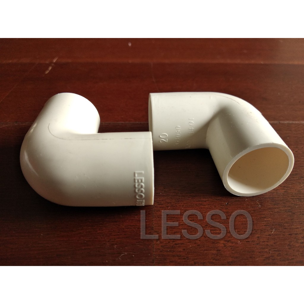 Jual Elbow Conduit Lesso 20mm 1/2" Inch 90 Keni Knee Fitting Pipa ...