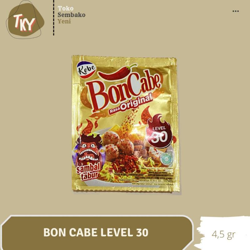 Jual Bon Cabe Level 30 (1 pcs) | Shopee Indonesia