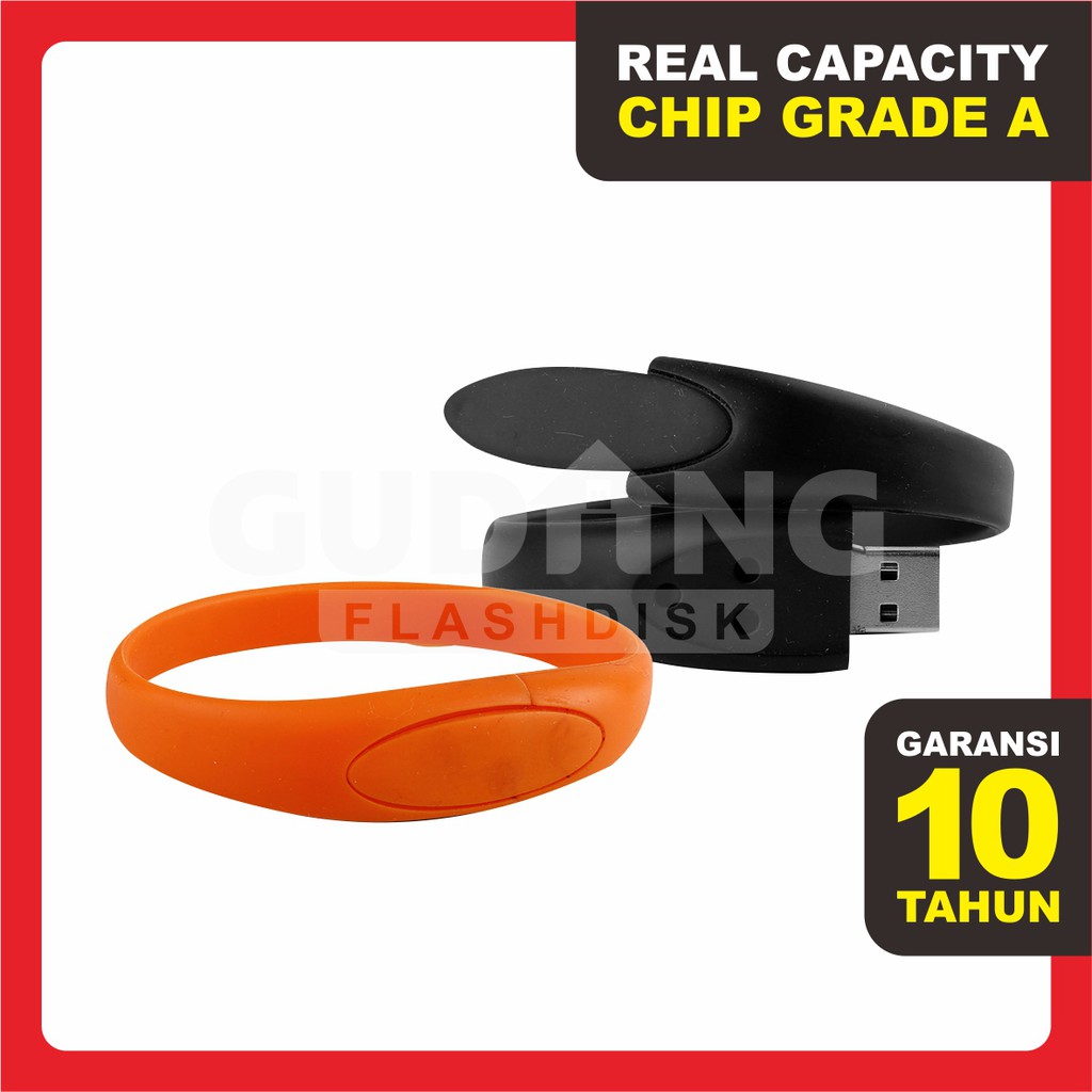 Jual USB Flashdisk Gelang Ouval Polos 4GB 8GB 16GB 32GB - Souvenir ...