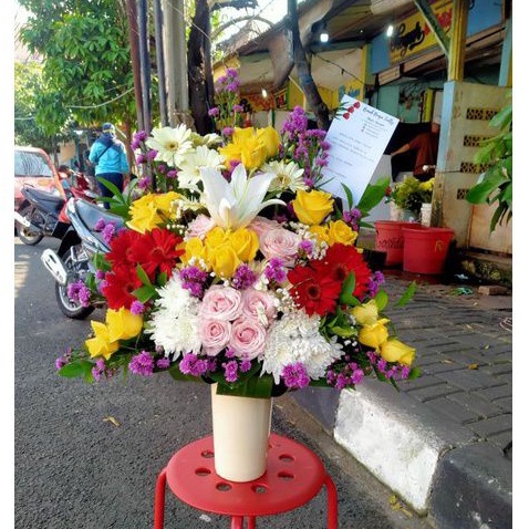 Jual RANGKAIAN BUNGA SEGAR | BUNGA MEJA | Shopee Indonesia