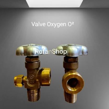 Jual Barang Ready Valve Tabung Oksigen O2 Kuningan - Brass Oxygen ...