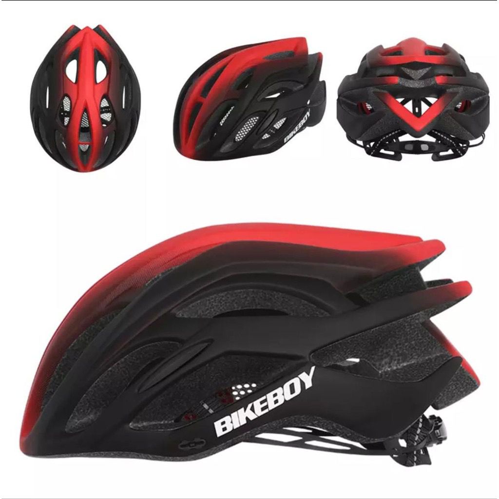 Jual Helm Sepeda Dewasa Bikeboy Strip MTB Roadbike Fixie Sepeda Lipat ...