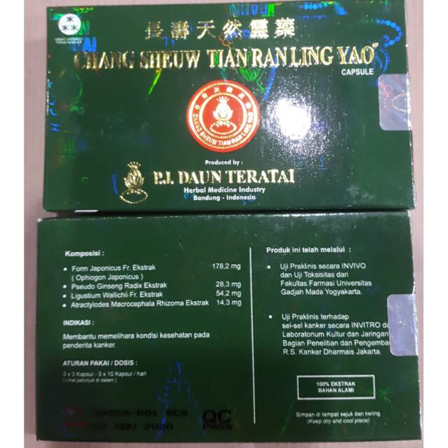 Jual Chang Shew Tian Ran Ling Yao - Chang Sheuw Tian Ran Ling Yao ...