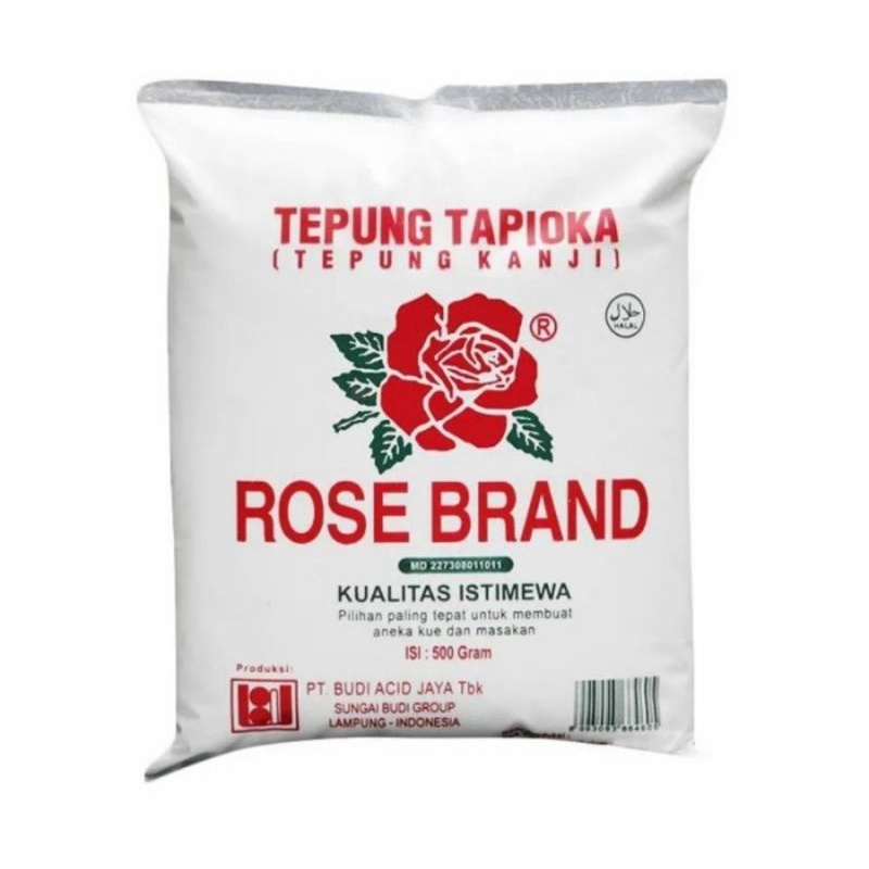 Jual TEPUNG TAPIOKA ROSE BRAND 500 GRAM | Shopee Indonesia