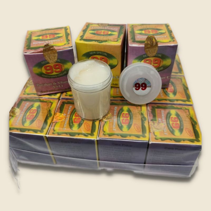 Jual (Lusinan)Cream Natural 99 Malam Original//Natural 99 Malam kemasan ...
