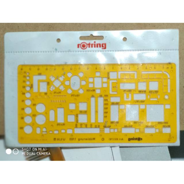 Jual MAL / TEMPLATE FURNITURE 1:100 ROTRING | Shopee Indonesia