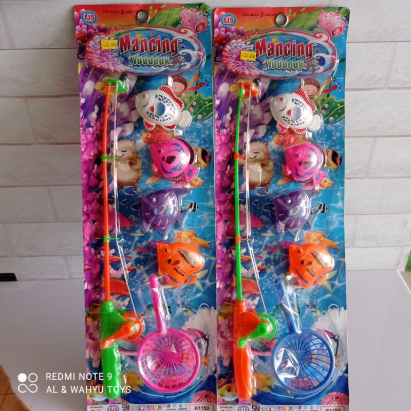 Jual MAINAN PANCINGAN SET 4 IKAN b1150 | Shopee Indonesia