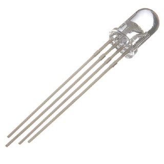 Jual Led Rgb 5Mm 4 Pin 3 Warna Transparan Common Cathode Katoda Cc ...