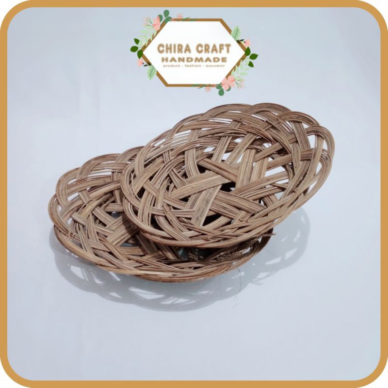 Jual Chiracraft Ldi Piring Lidi Anyaman Warna Natural Original Sudah ...
