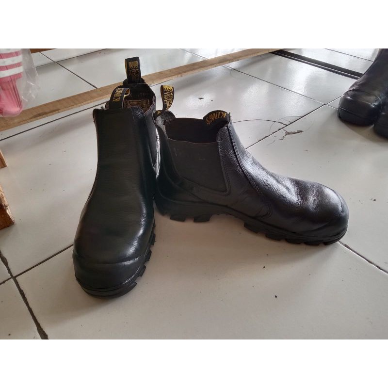Jual sepatu safety king's semi boot second | Shopee Indonesia