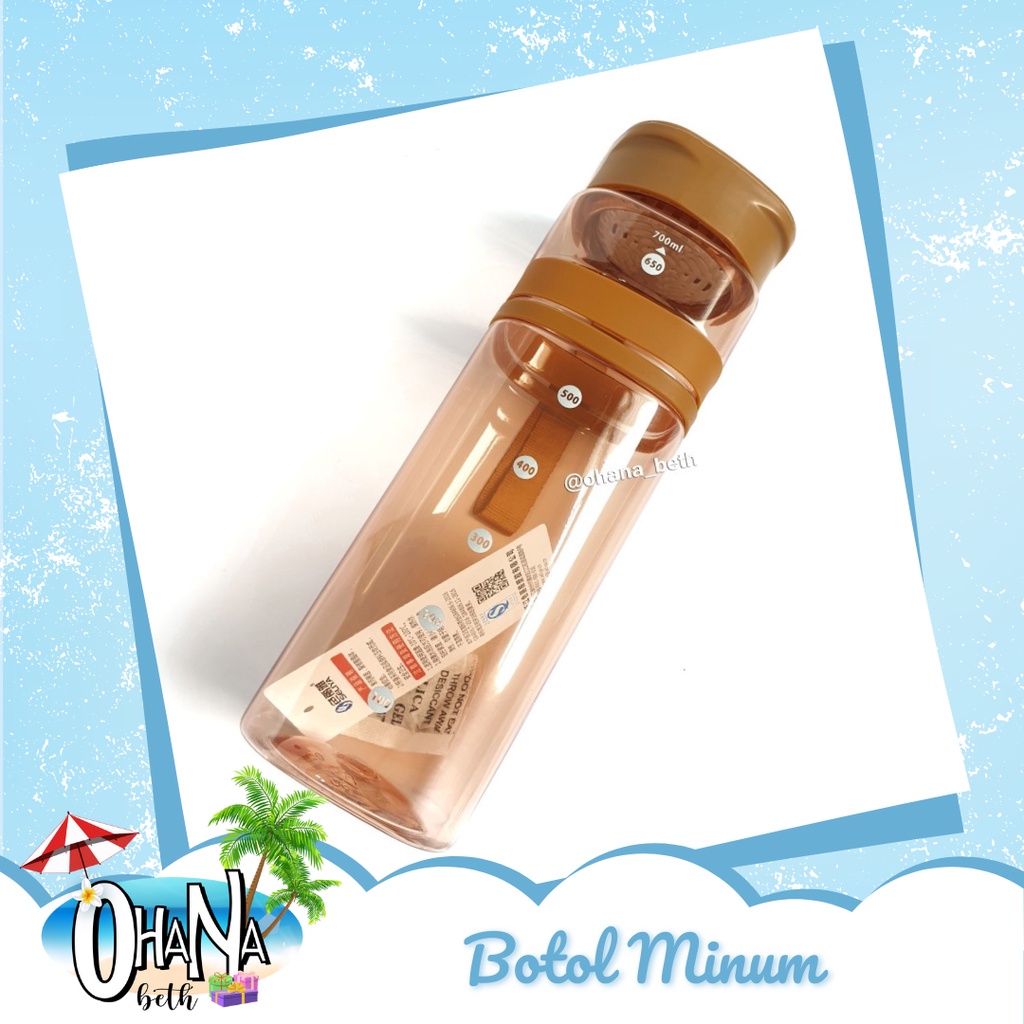 Jual OHANABETH - BOTOL MINUM SPORT 700ML 3 WARNA | Shopee Indonesia