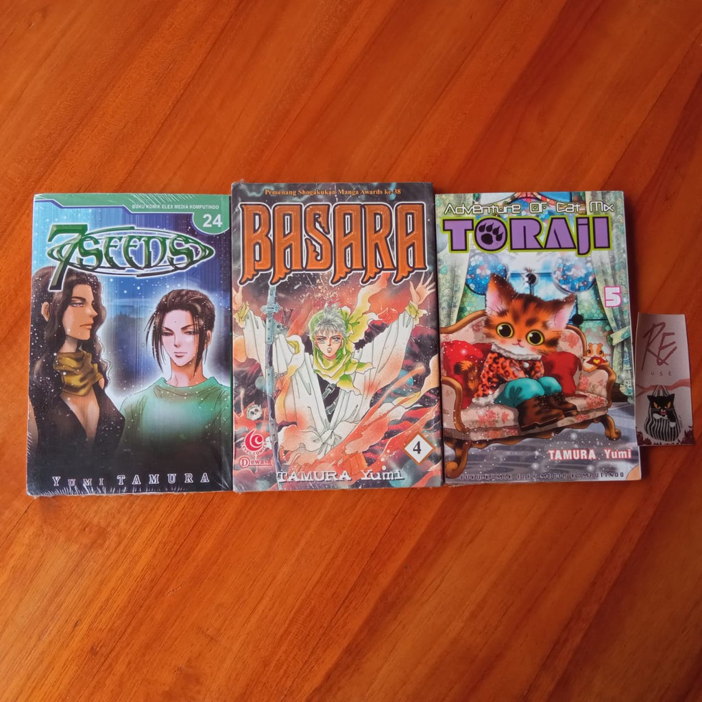 Jual basara 7 seeds Adventure of Cat Mix Toraji dancing classroom oleh yumi tamura | Shopee ...