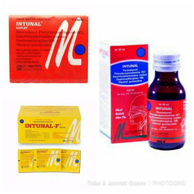 Jual Intunal untuk Flu Batuk (forte/biasa/sirup) | Shopee Indonesia
