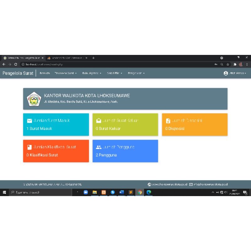 Jual Source Code PHP MySQL Pengarsipan Surat | Shopee Indonesia