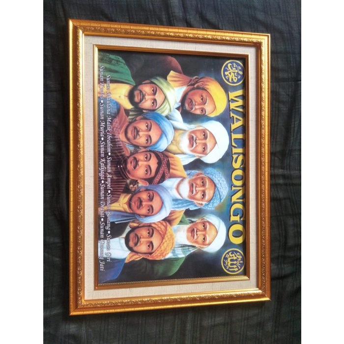 Jual poster wali songo ukuran 58 cm x 42 cm | Shopee Indonesia