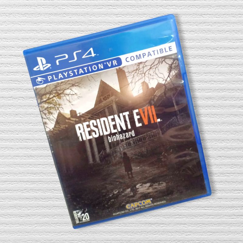 Jual Kaset BD Games PS4 - Resident Evil 7 Biohazard Preloved | Shopee Indonesia