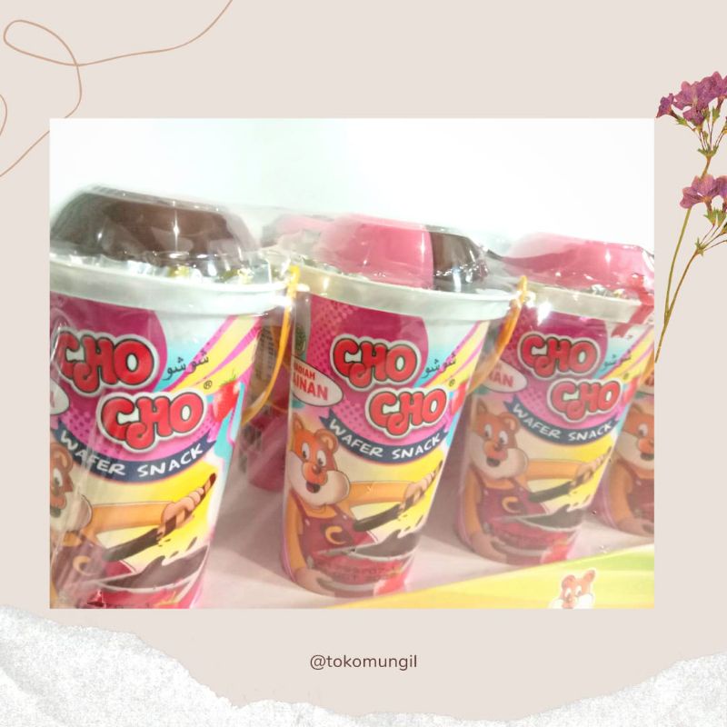 Jual TM | CHO CHO WAFER SNACK | CHO CHO | WAFER SNACK | 100% ORIGINAL ...