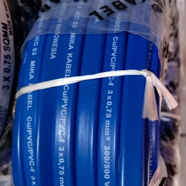 Jual Kabel Pompa Satelit Gepeng MIKA BIRU | Shopee Indonesia