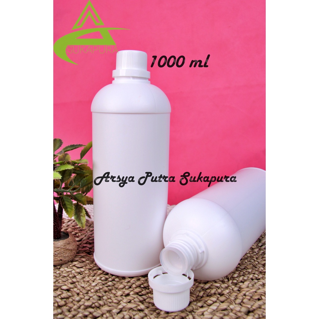 Jual Botol Agro 1000 ml HDPE / Labor SOLID 1000 ml - Botol Putih 1000 ml | Shopee Indonesia